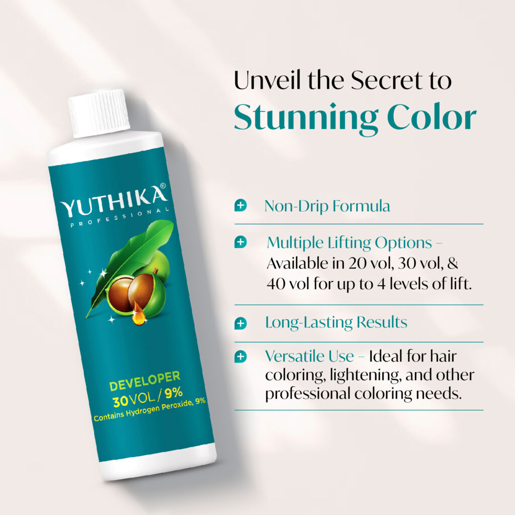 Yuthika Professional Developer – Salon Hair Color Activator